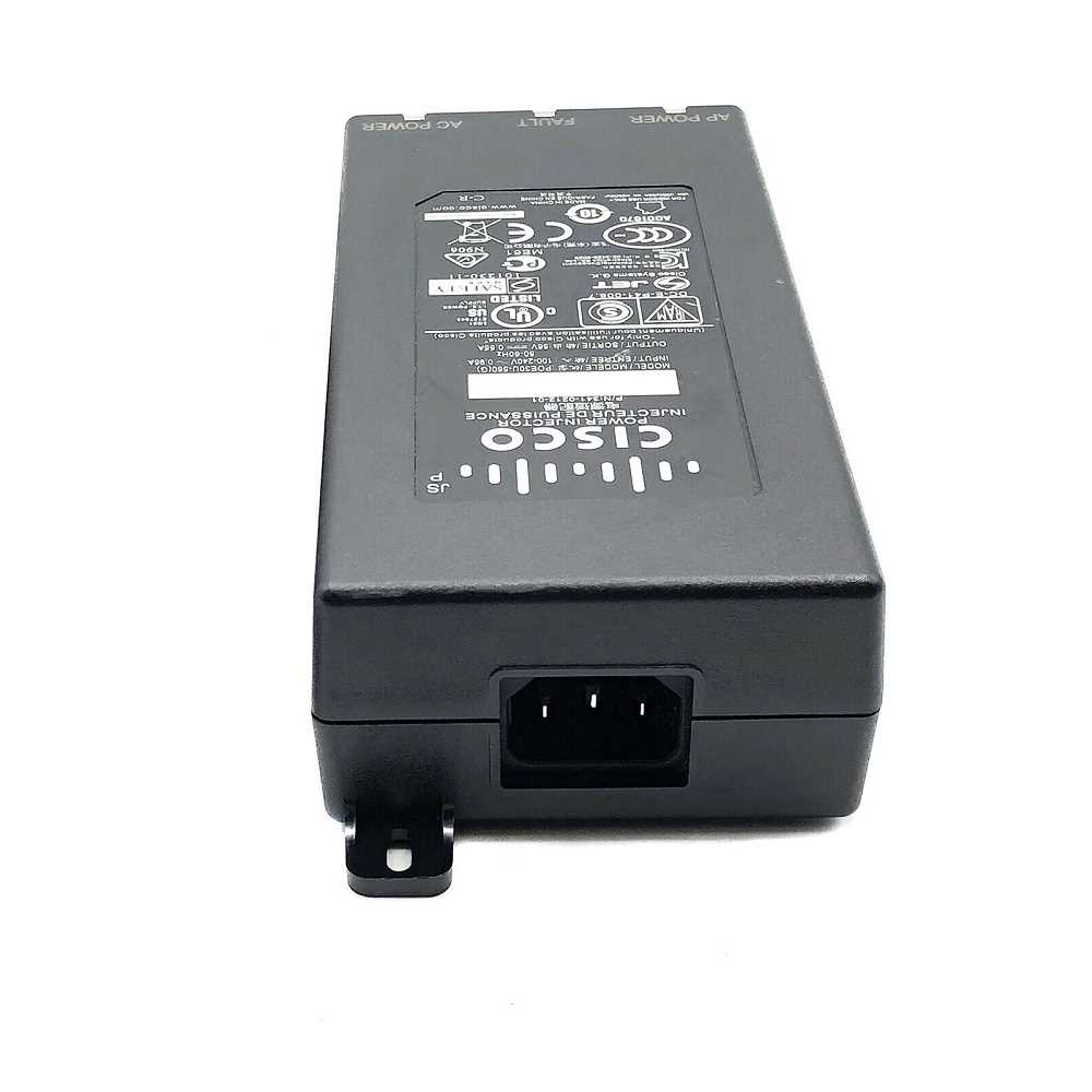 Cisco Power Injector (802.3at) for Aironet Access Points (Black)
