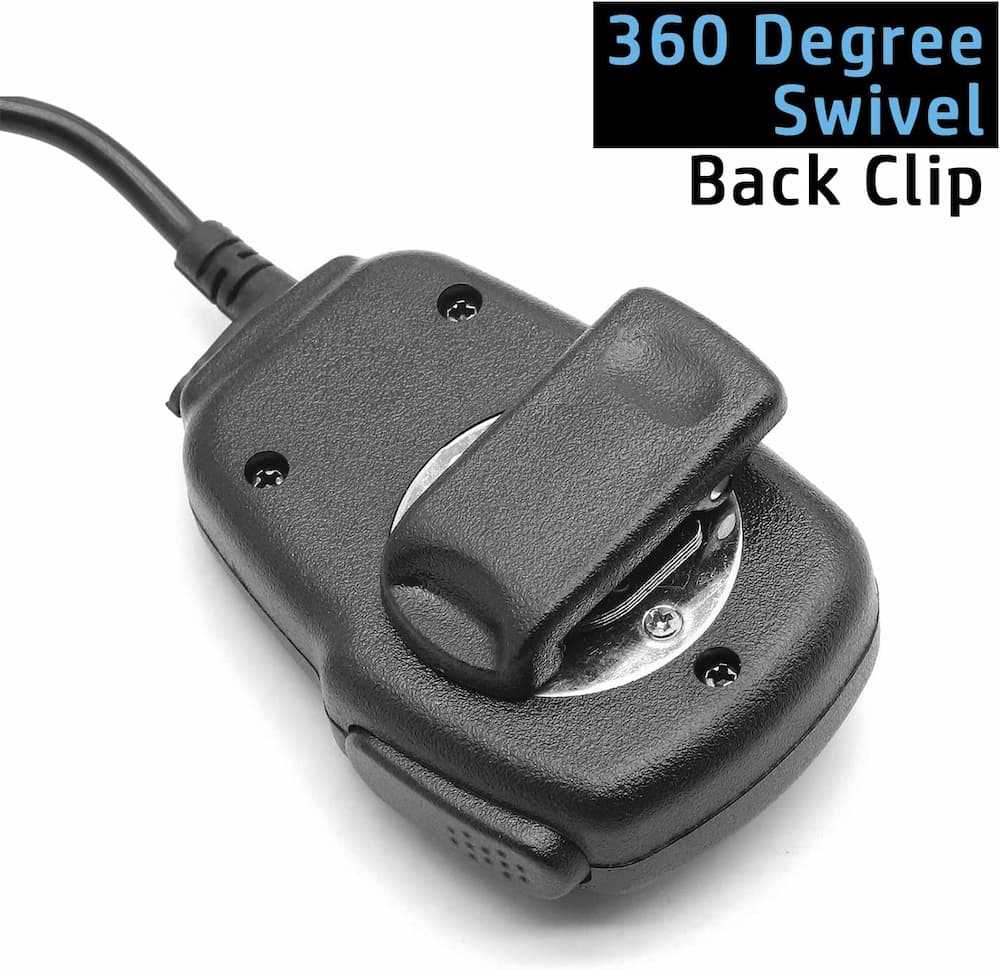 Newshan Hand Microphone for Cobra microTalk Radio Walkie Talkie ...