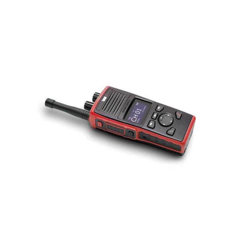 Entel DT885FF MED, ATEX Fire Fighter Portable Radio (Black & Red)
